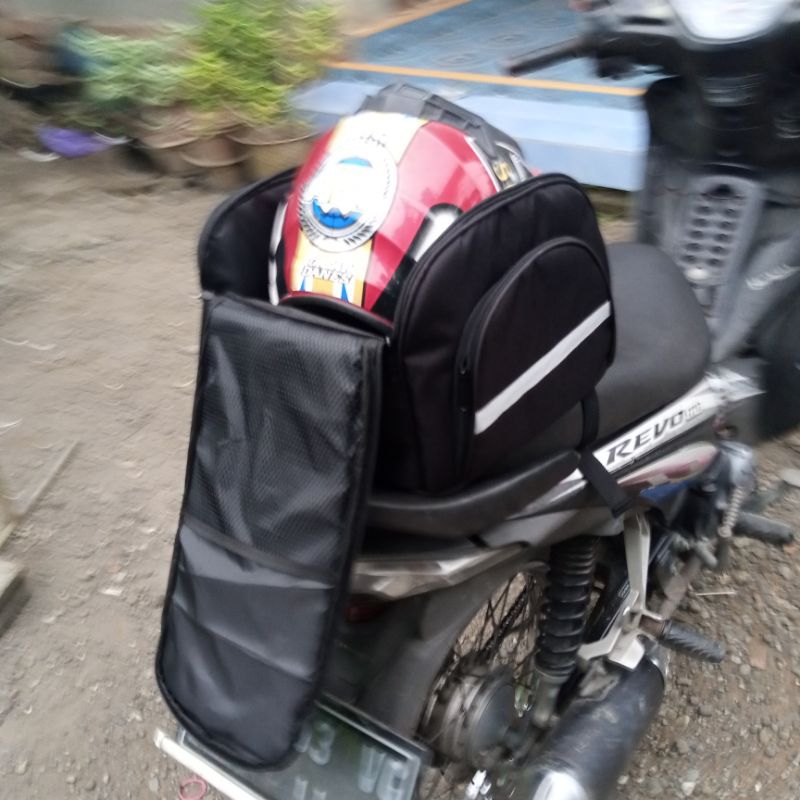 Jual Tail Bag Motor Tas bagasi Sepeda Motor Belakang Tas box motor Tas ...