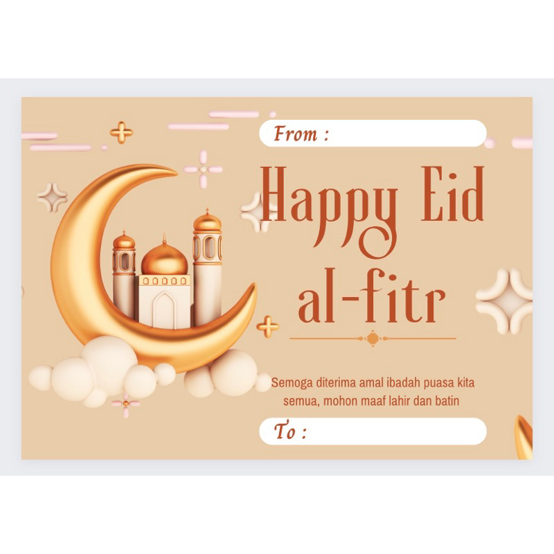 Jual Kartu Ucapan Parcel Hampers Lebaran Hari Raya Idul Fitri | Shopee ...