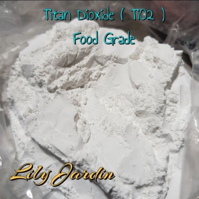 Jual Titanium Dioxide Powder / Pemutih Makanan - Food Grade - 100 gram ...