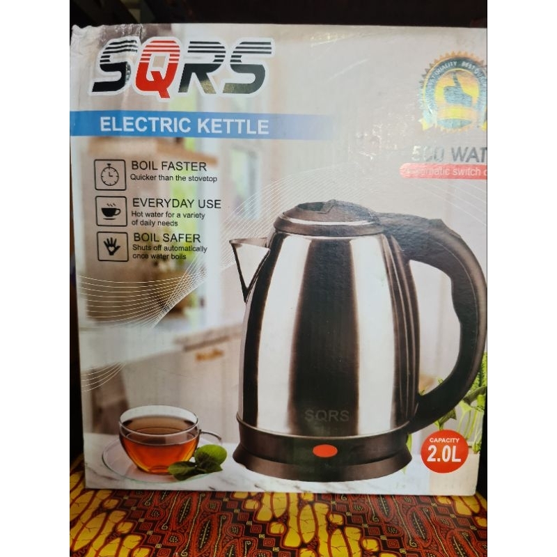 Jual Teko SQRS electric kettle 2L | Shopee Indonesia