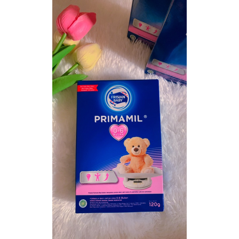 Jual susu formula 120 gram frisian baby primamil 0-6 bulan exp 2025 ...