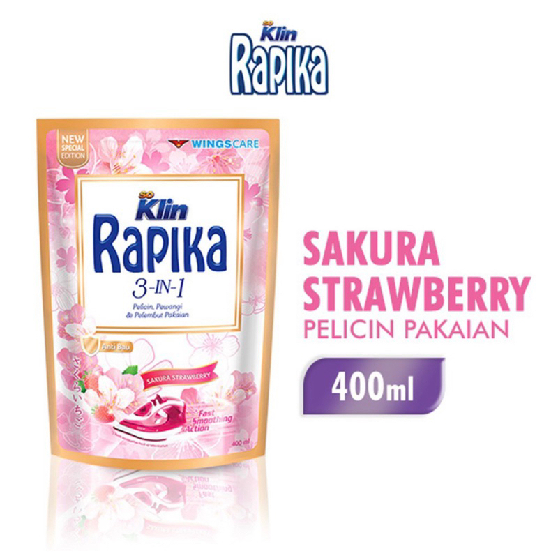 Jual RAPIKA Refill Forever Blossom 400 Ml | Shopee Indonesia