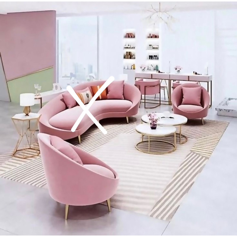 Jual Sofa single CURVE sofa KOREA | Shopee Indonesia