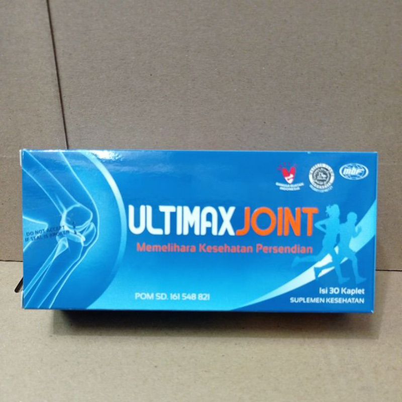 Jual ultimax joint suplemen kesehatan persendian 1 box 30 tablet ...