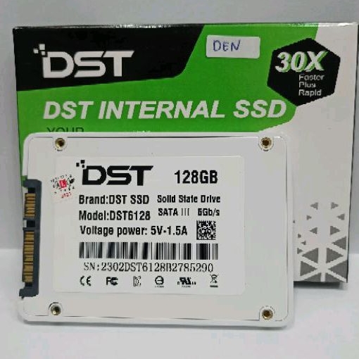 Jual SSD INTERNAL Laptop DST 128gb 2,5' ORIGINAL GARANSI RESMI 3 TAHUN ...