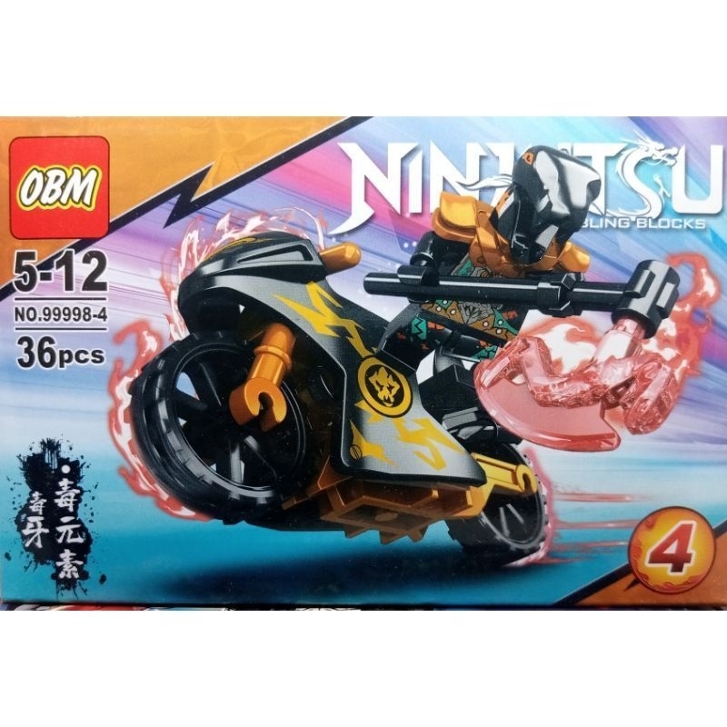 Jual Mainan Balok Figure Ninja+Motor Shinobi Full aksesoris | Shopee ...