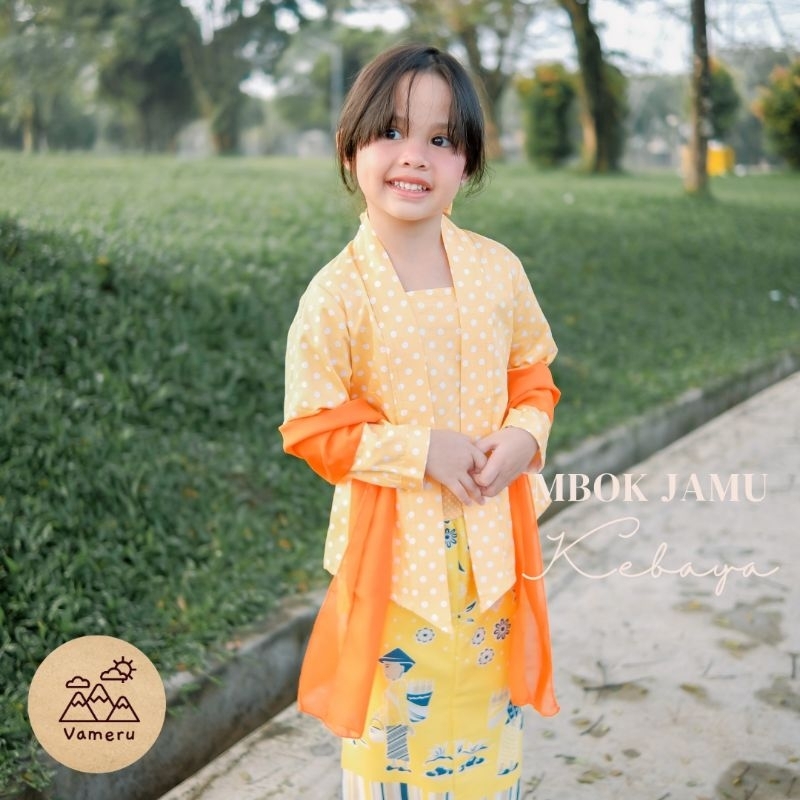 Jual VAMERU - KEBAYA KUTUBARU ANAK SETELAN KARTINI BATIK MBOK JAMU ...
