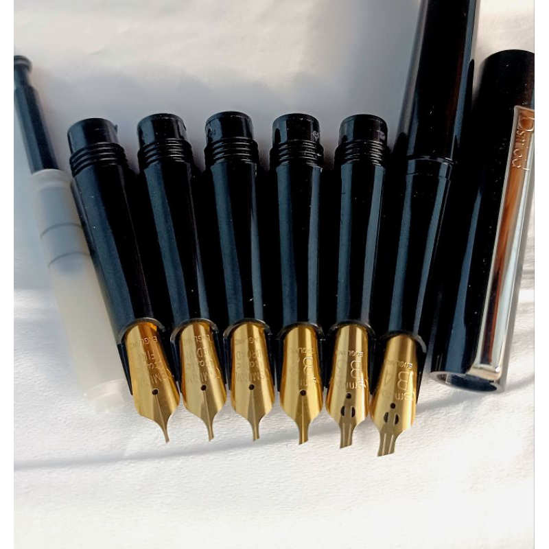 Jual pena osmiroid 6 nib pena kaligrafi pulpen kaligrafi qalam handam ...