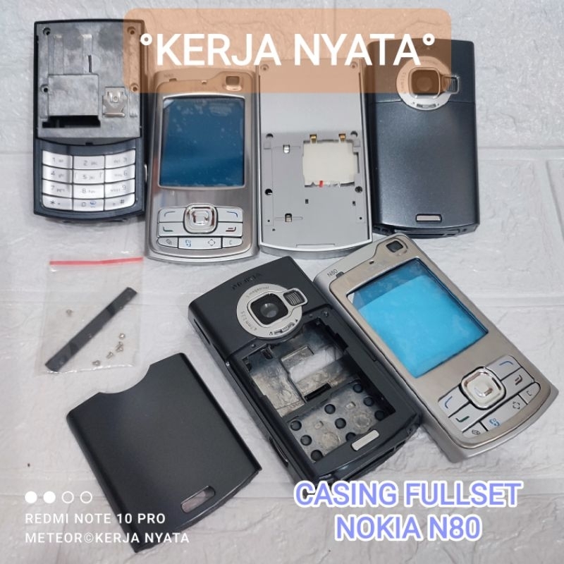 Jual Casing Housing Nokia N80 Sleding Fullset ORIGINAL | Shopee Indonesia