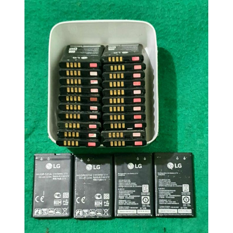 Jual Baterai Original LG LGIP-531A Li-Ion Battery 3,7V 950mAh 3,6Wh ...