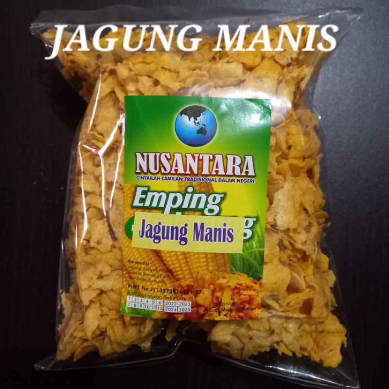 Jual Kripik Marning Emping Jagung Enak dan Gurih Kriuk-kriuk Oleh-oleh ...