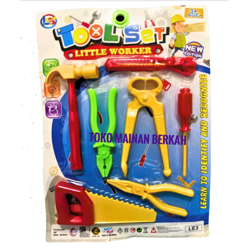 Jual MAINAN PERKAKAS ANAK | MAINAN TOOLS SET | Shopee Indonesia