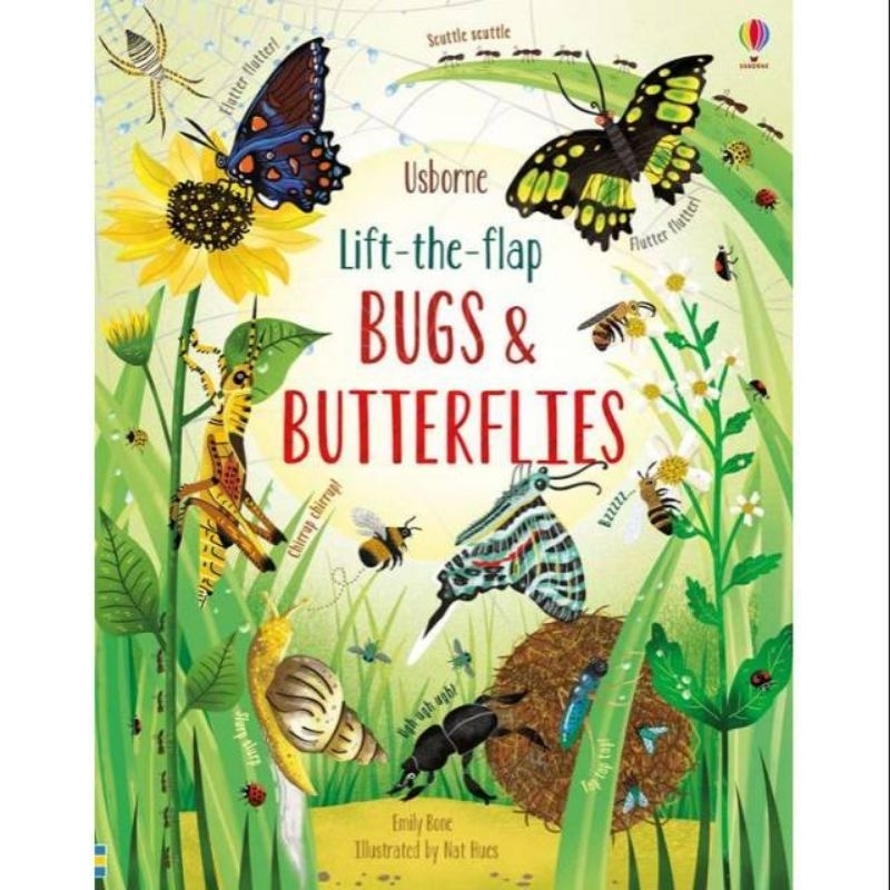 Jual Bugs and Butterflies Lift the Flap Boardbook Buku Edukasi Anak ...