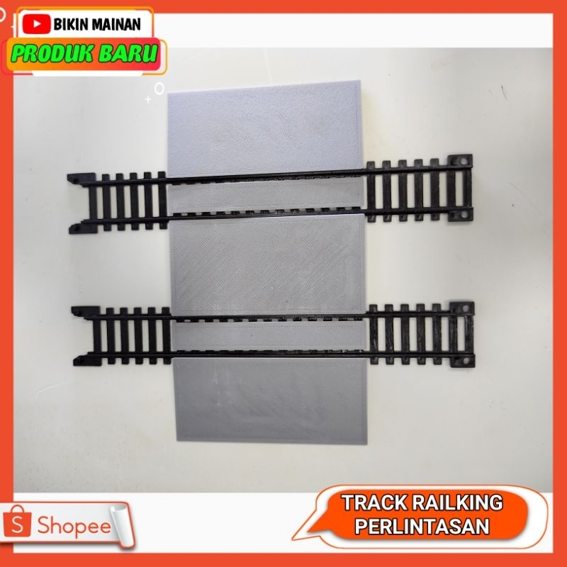 Jual Track rel perlintasan kereta api bahan plastik skala HO | Shopee ...