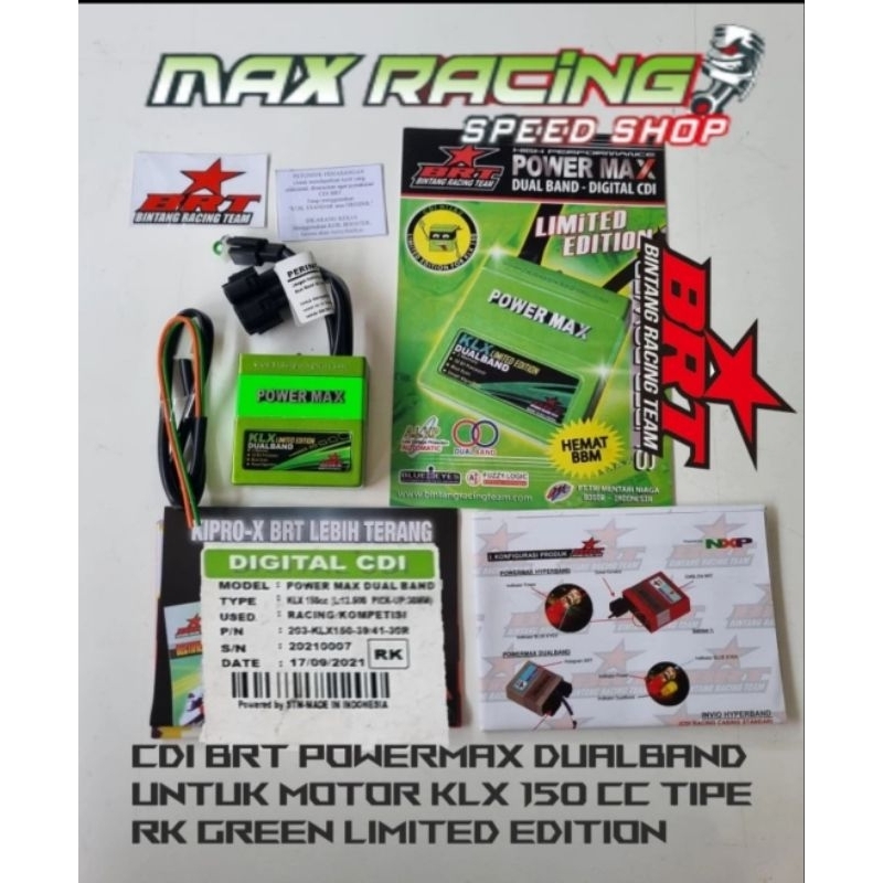 Jual CDI BRT Powermax Dualband KLX 150 RK Limited Edition | Shopee ...