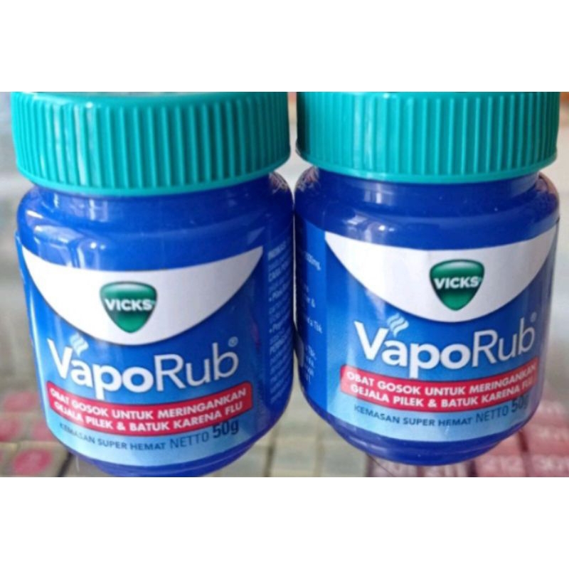 Jual VICK VAPORUB ,INHALER 50g 25g 10g | Shopee Indonesia