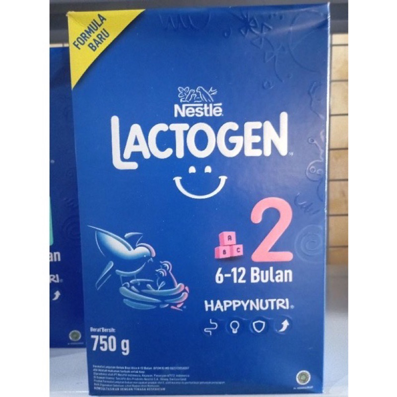 Jual Nestle Lactogen 2 Susu Formula 6-12 Bulan 750g | Shopee Indonesia