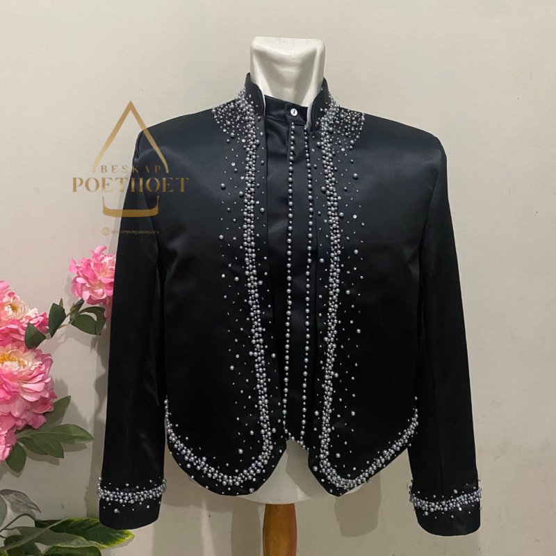 Jual beskap pengantin pria adat jawa solo hewes krowak bridal hitam ...