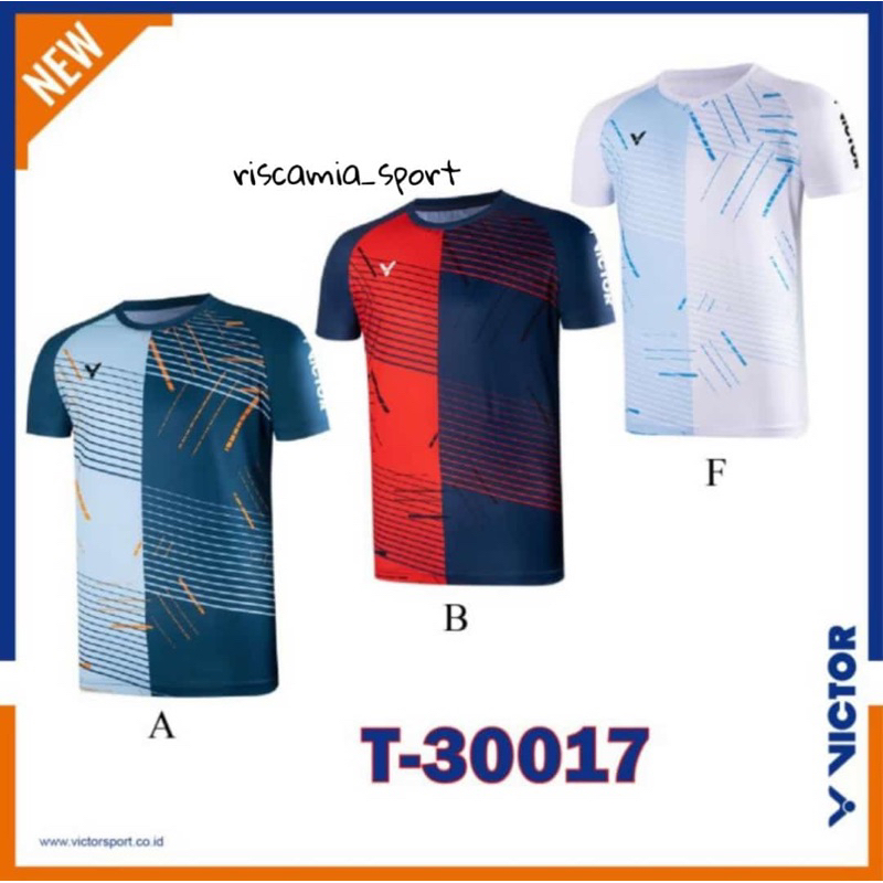 Jual Jersey Victor Game Series T30017 Original | Shopee Indonesia