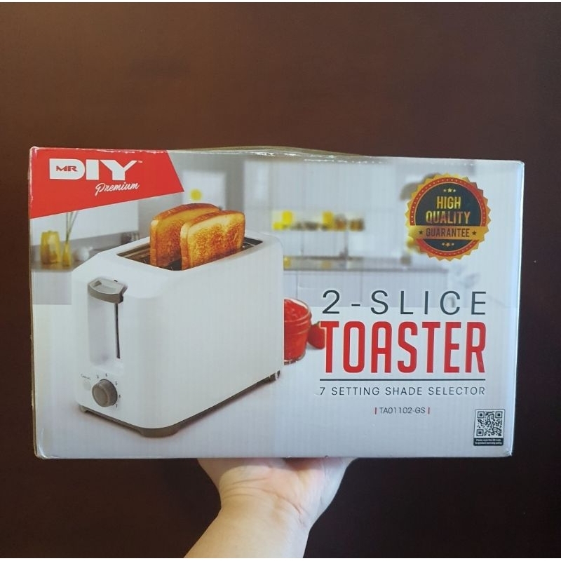 Jual Mr DIY 2 Slice Toaster High Quality | Shopee Indonesia