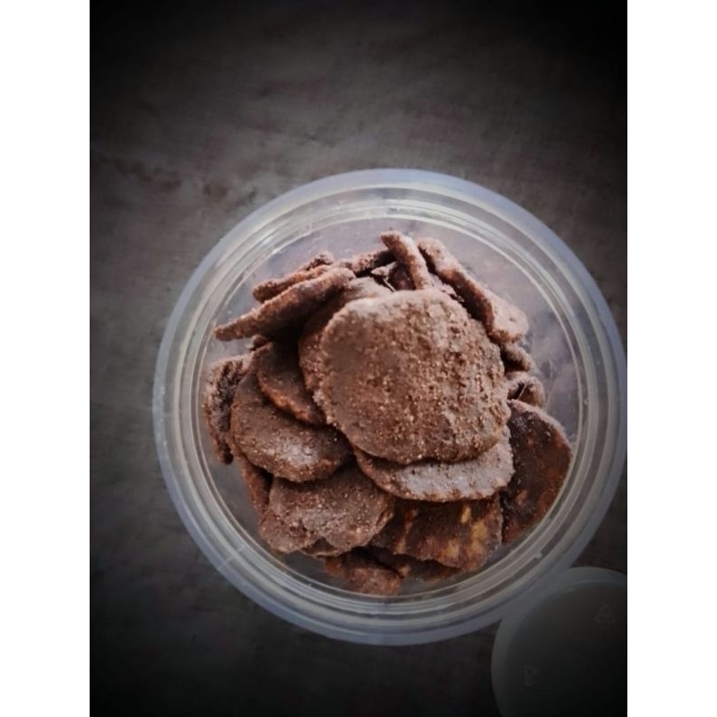 Jual 1 kg Keripik pisang coklat & aneka rasa khas lampung (koin ...