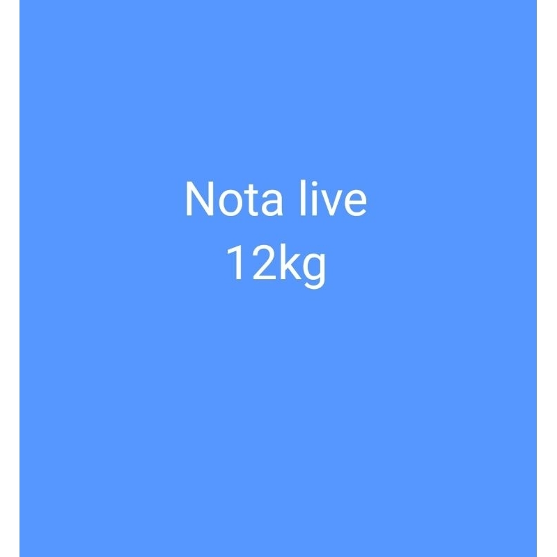 Jual Nota live 12kg | Shopee Indonesia