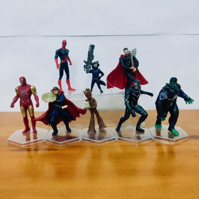 Jual "Marvel Avengers Mini Set Isi 8 (khusus member) | Shopee Indonesia