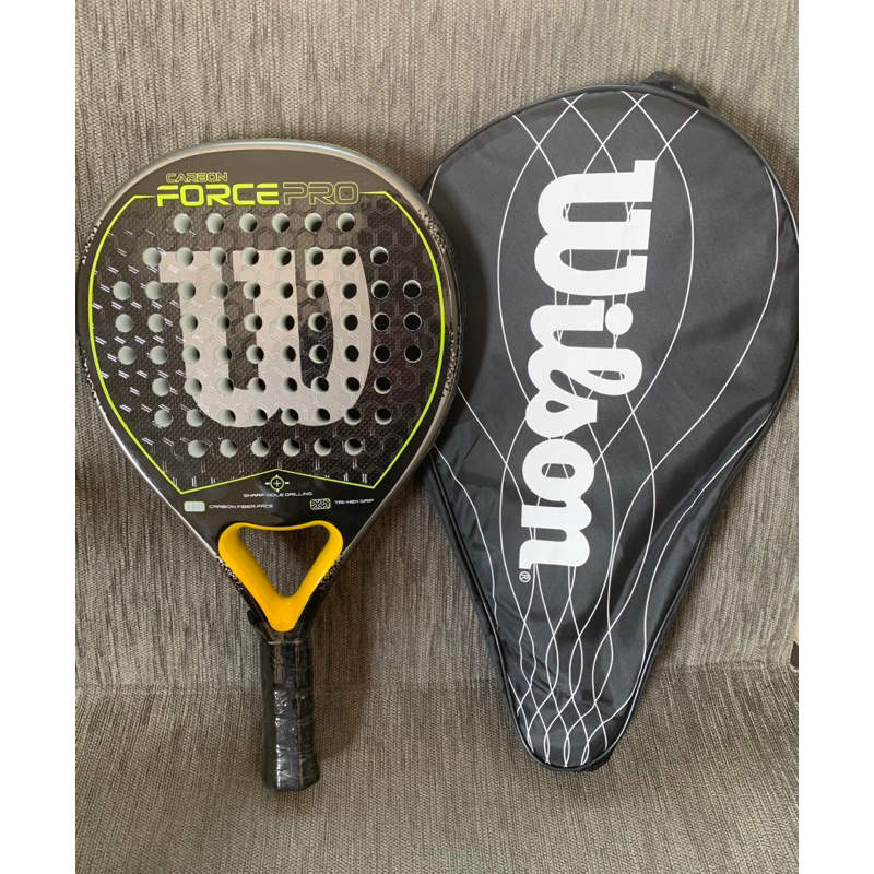 Jual Padel Racket - WILSON CARBON FORCE PRO (Free Racket Bag) | Shopee ...
