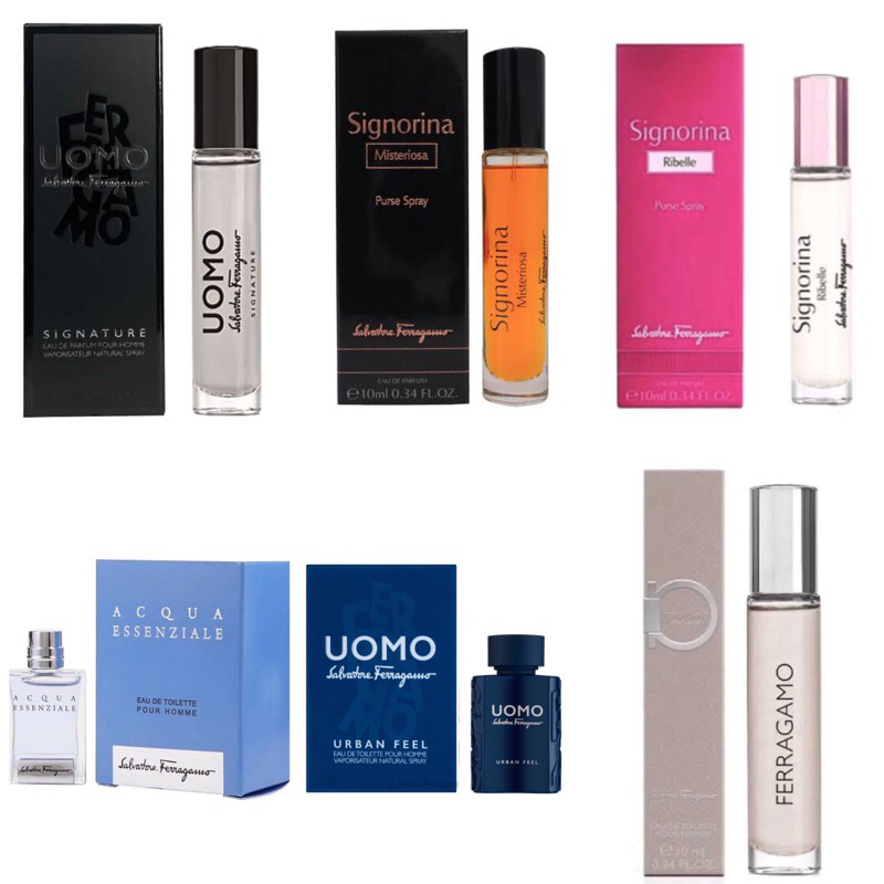 Jual Salvatore Ferragamo Parfume -Miniature & Traveling size spray ...