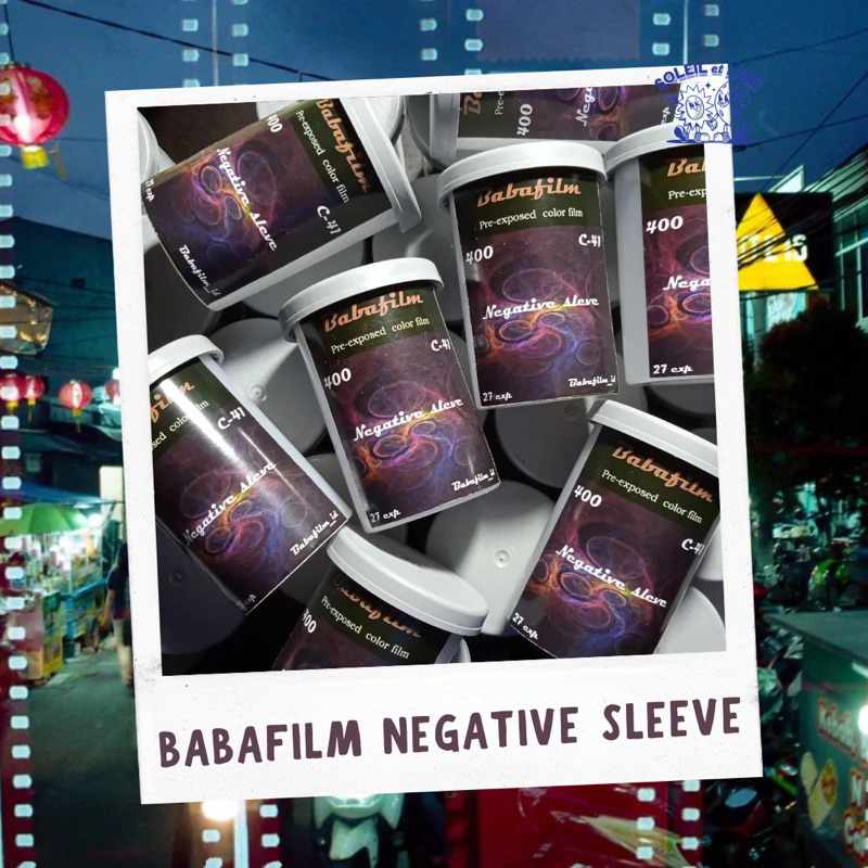 Jual Baba Film Negative Sleeve - Roll Film 35mm Pre-exposed, ISO 400 ...