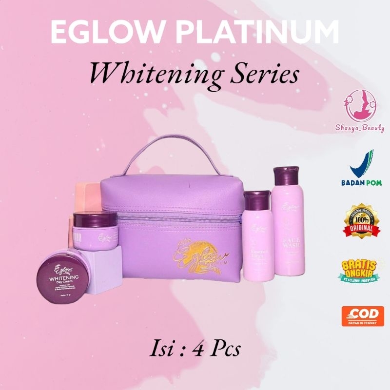 Jual EGLOW PLATINUM KEMASAN BARU ORIGINAL 100% | Shopee Indonesia