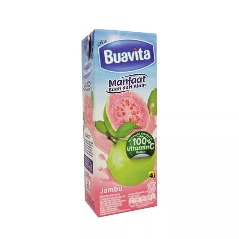 Jual Buavita Jambu/ Guava 245ml ( 1 dus) | Shopee Indonesia