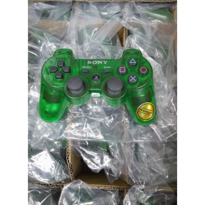 Jual STIK PS3 /DS3 TRANSPARAN PREMIUM 2 MOTOR | Shopee Indonesia