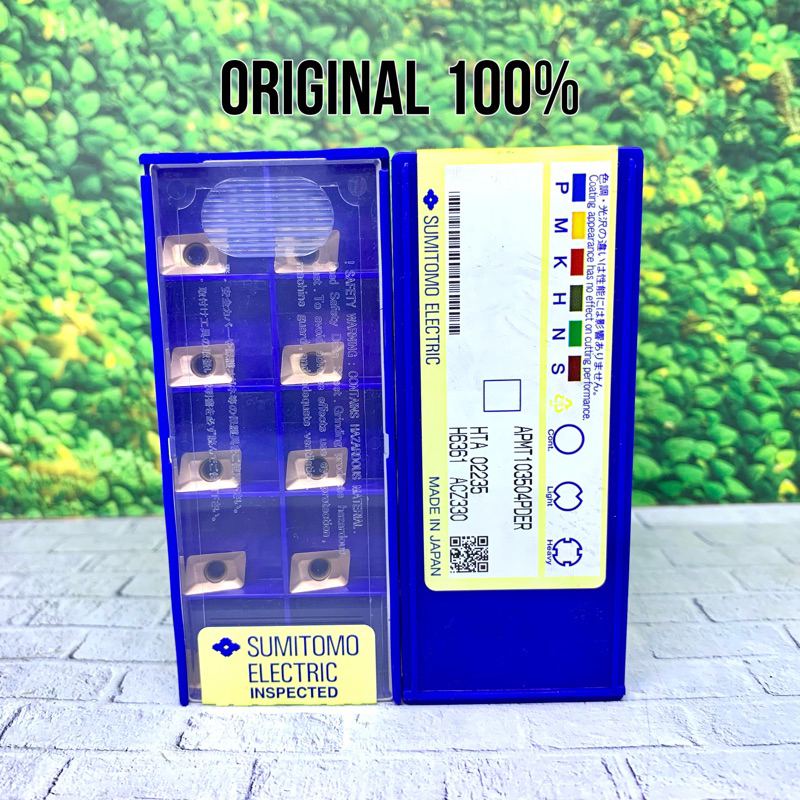 Jual Insert APMT 103504 original Sumitomo baru..APMT 10 35 04..APMT103504 | Shopee Indonesia
