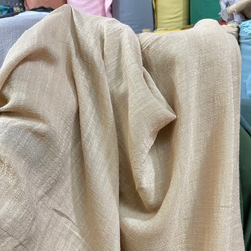 Jual kain katun sansan linen rayon (harga meter) | Shopee Indonesia