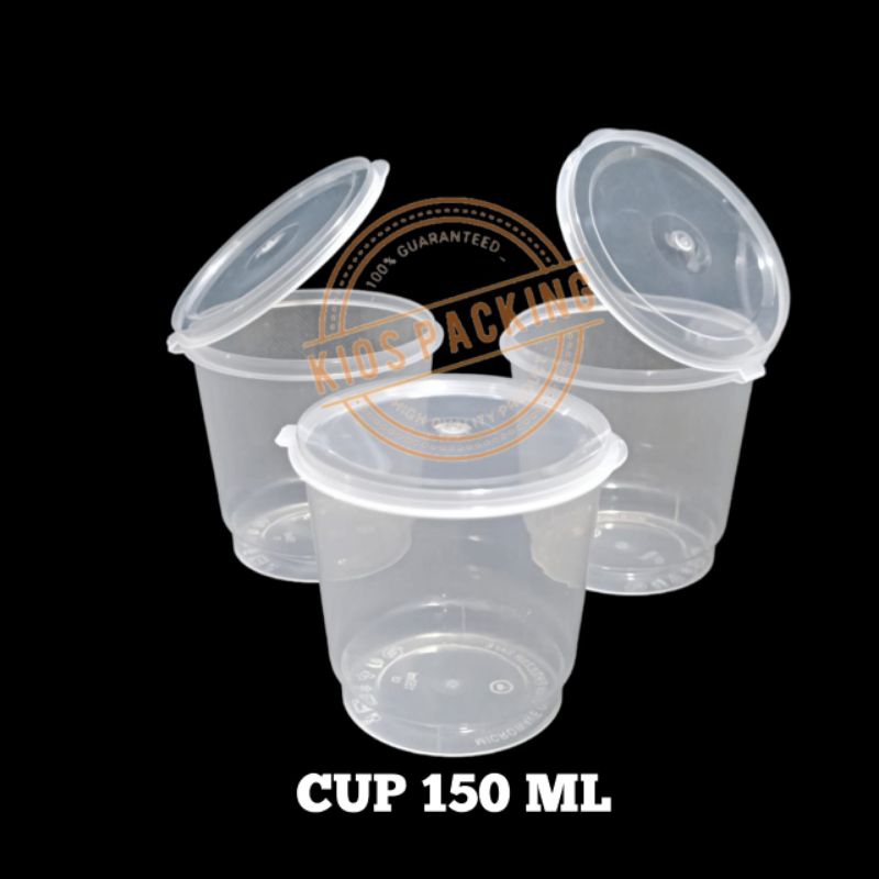 Jual Thinwall Cup Merpati Puding 150ml Isi 25pcs / Cup Saos 150ml / Cup ...