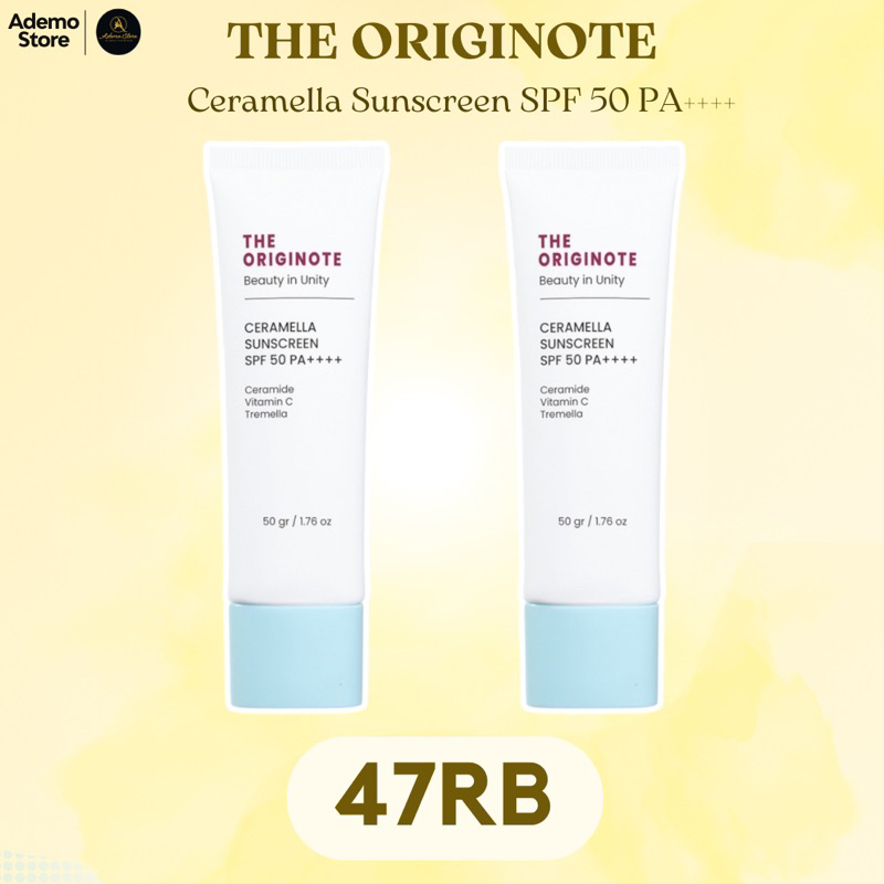 Jual The Originote Ceramella Sunscreen SPF 50 PA++++ | Shopee Indonesia