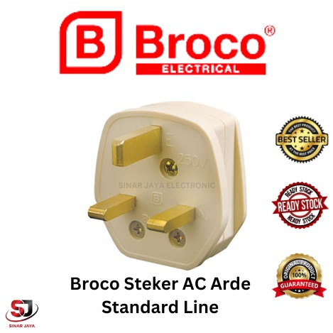 Jual COLOKAN AC KAKI TIGA / STEKER AC KAKI TIGA / STEKER BROCO KAKI ...