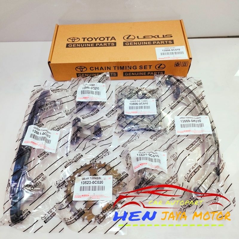Jual TIMING CHAIN SET ASSY TOYOTA INNOVA BENSIN ORI | Shopee Indonesia