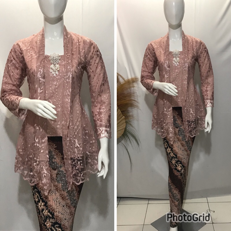 Jual Kebaya KutuBaru Remaja / Kebaya KutuBaru Modern / Kebaya Wisuda / Kebaya KutuBaru Tulle ...