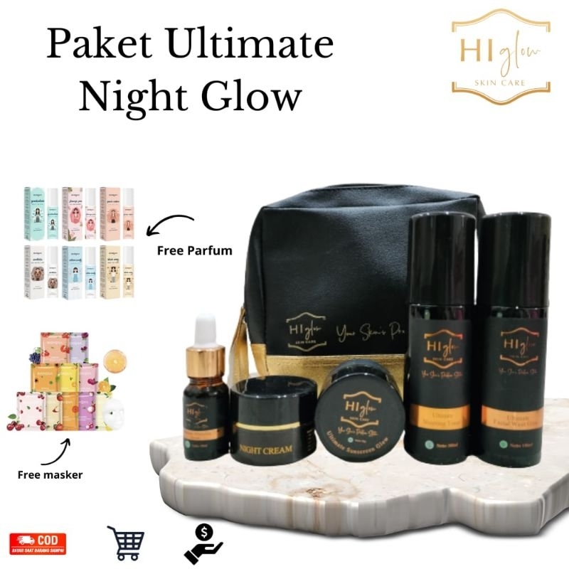 Jual PAKET HI GLOW ACNE PRONE/NIGHT GLOW/ REMOVE SPOT / ACNE DRAK SPOT ...