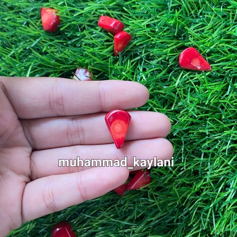 Jual batu akik marjan red coral (N) | Shopee Indonesia