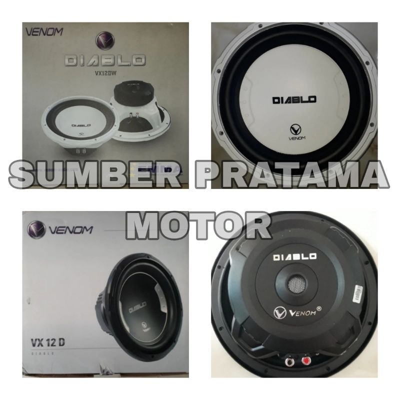 Jual subwoofer venom diablo 12inch VX12DW - VX12D | Shopee Indonesia