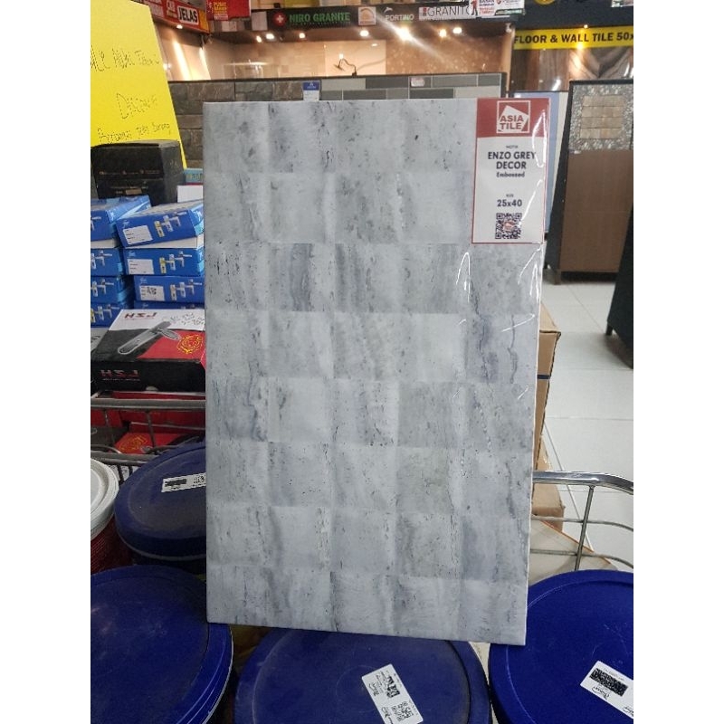 Jual Keramik Dinding Asia Tile 25x40 Enzo DecorKW 1 / Asia Tile Enzo ...