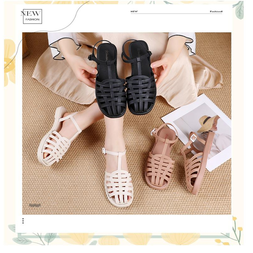 Jual Sepatu Sandal Wanita Flat Wonderly | Sandal Selop | Sandal Tali Wanita | Sandal | Sandal ...