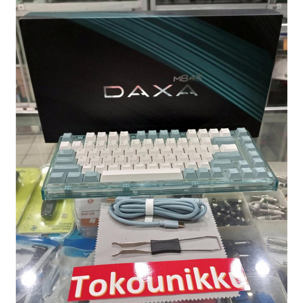 Jual Rexus Keyboard Gaming Mechanical Daxa M84X Ultimate | Shopee Indonesia