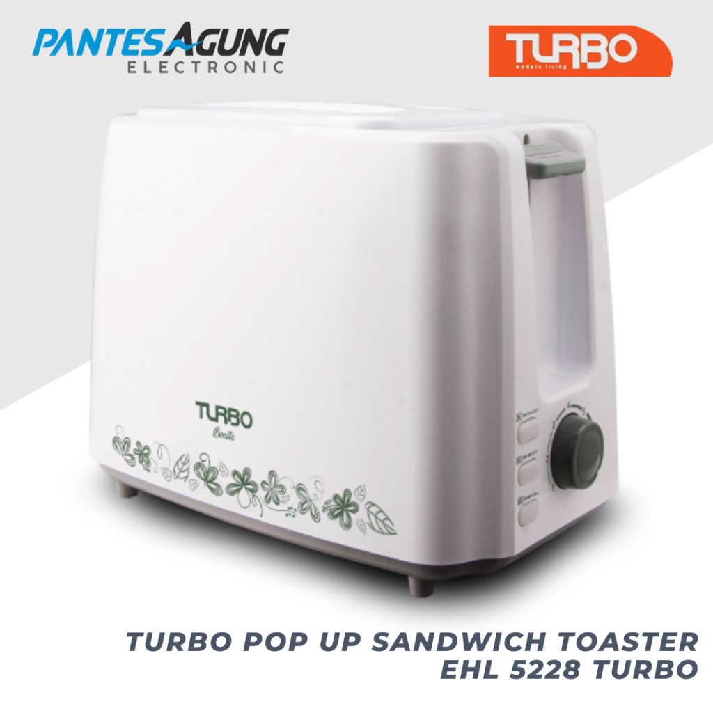 Jual TURBO POP UP SANDWICH TOASTER EHL 5228 TURBO | Shopee Indonesia
