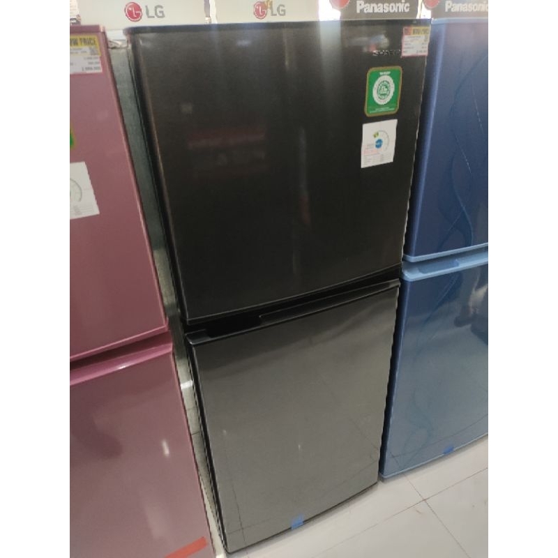 Jual KULKAS SHARP 2 PINTU SJ236MNHS | Shopee Indonesia