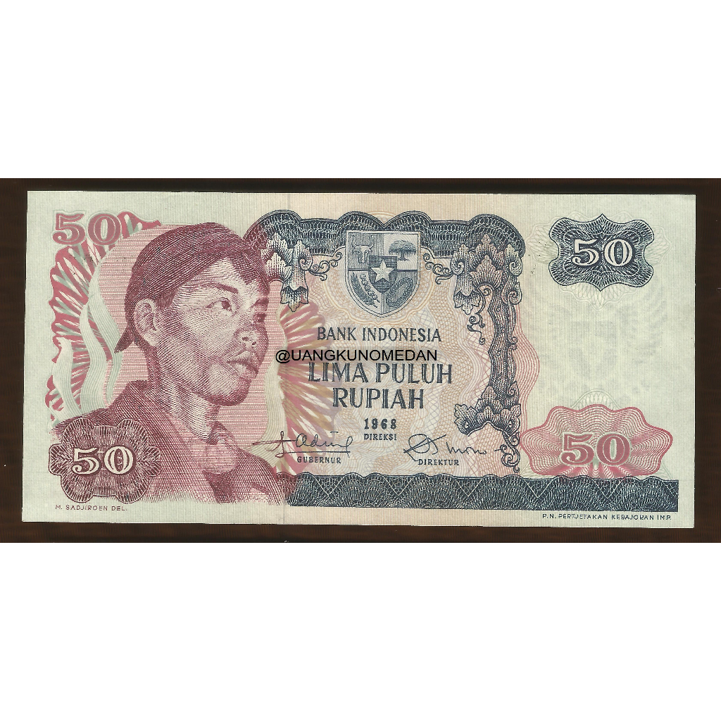 Jual Uang Kuno 50 Rupiah Seri Sudirman | Shopee Indonesia