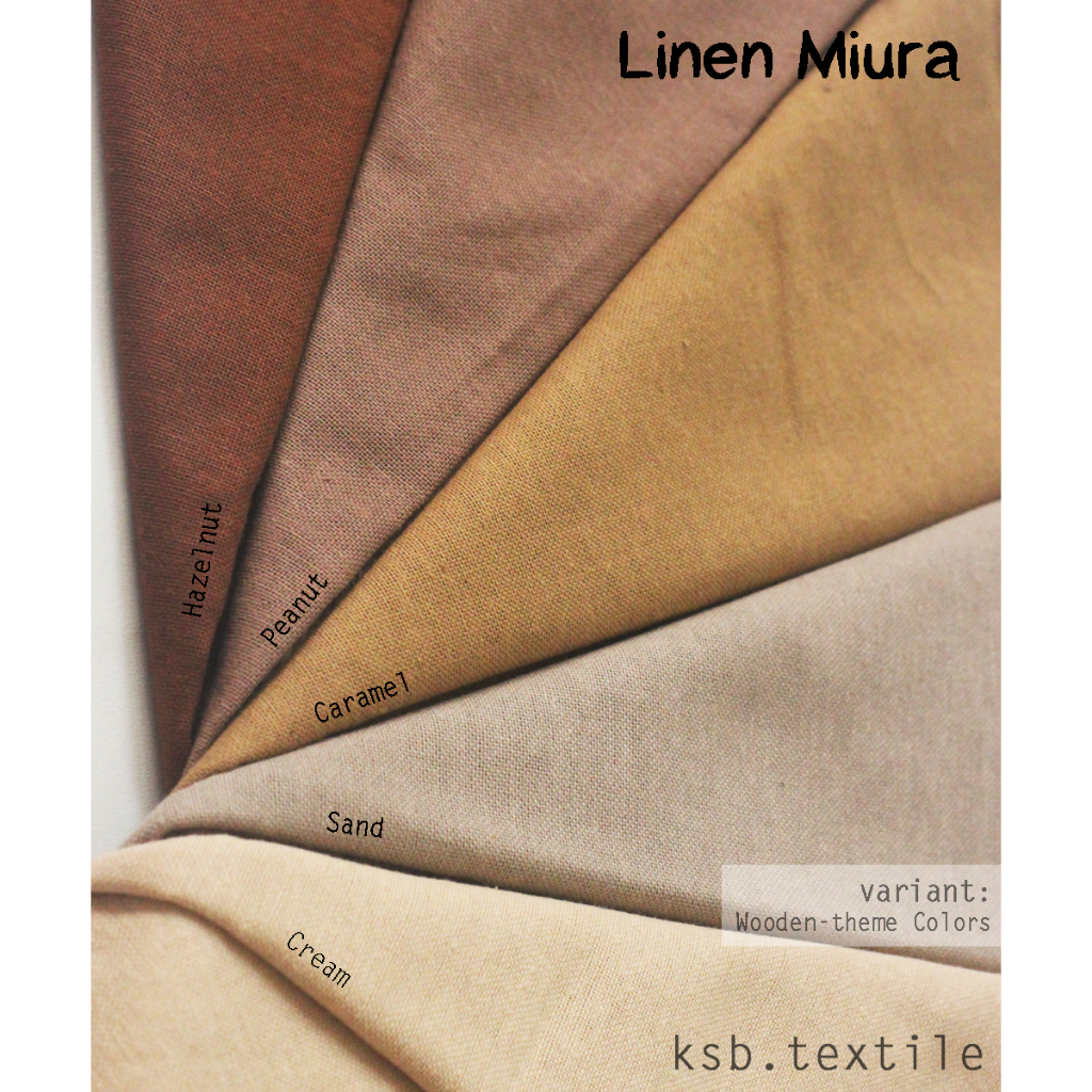 Jual Kain Linen Miura / Katun Linen / Katun Rami / Linen Rami Jepang ...